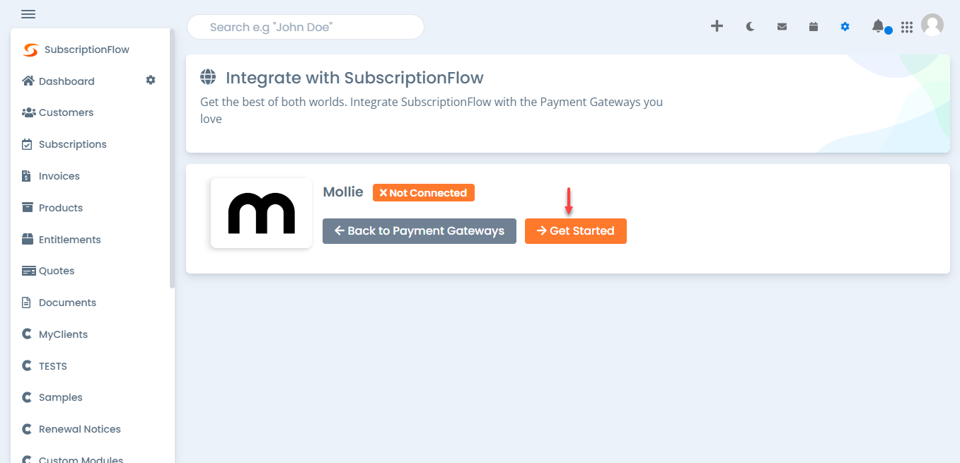 Mollie – SubscriptionFlow