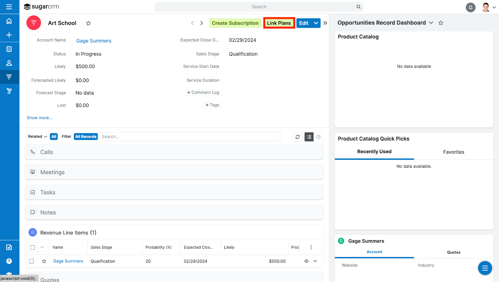 SugarCRM Integration Guide – SubscriptionFlow