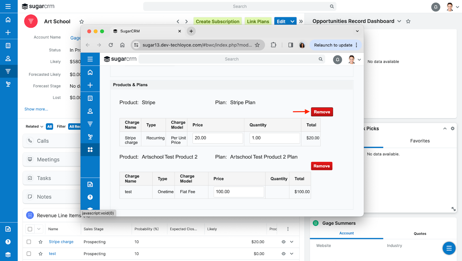 SugarCRM Integration Guide – SubscriptionFlow