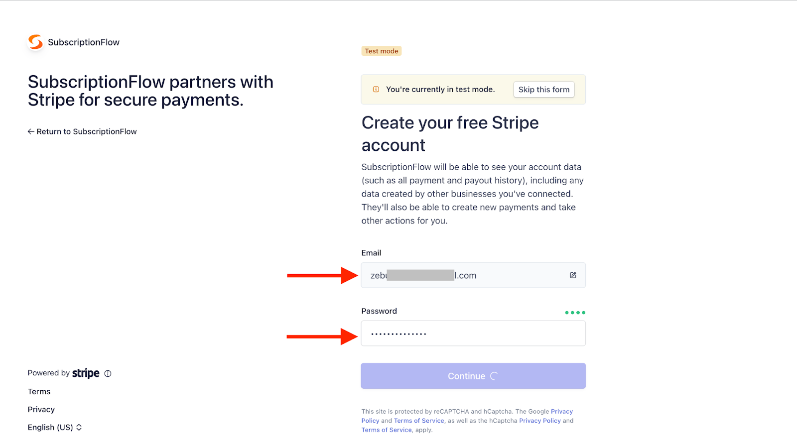 Connect Payment Gateway – SubscriptionFlow