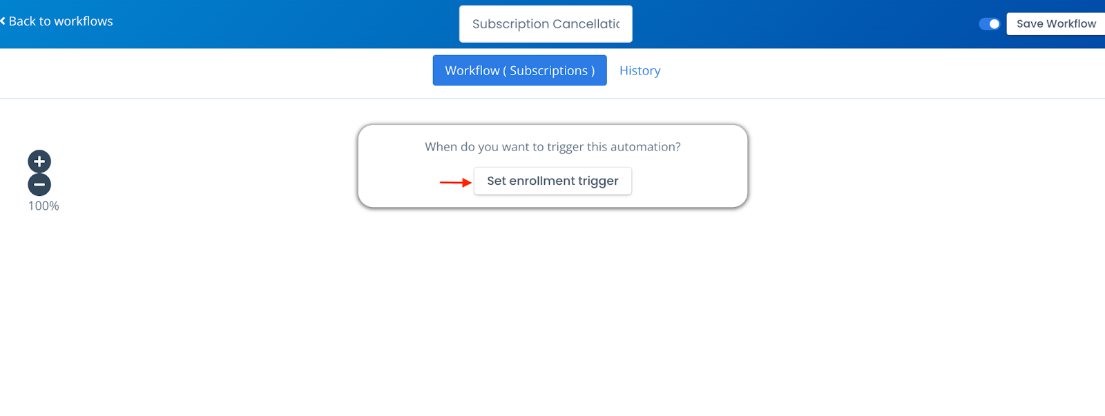 Automated Email Workflows – SubscriptionFlow