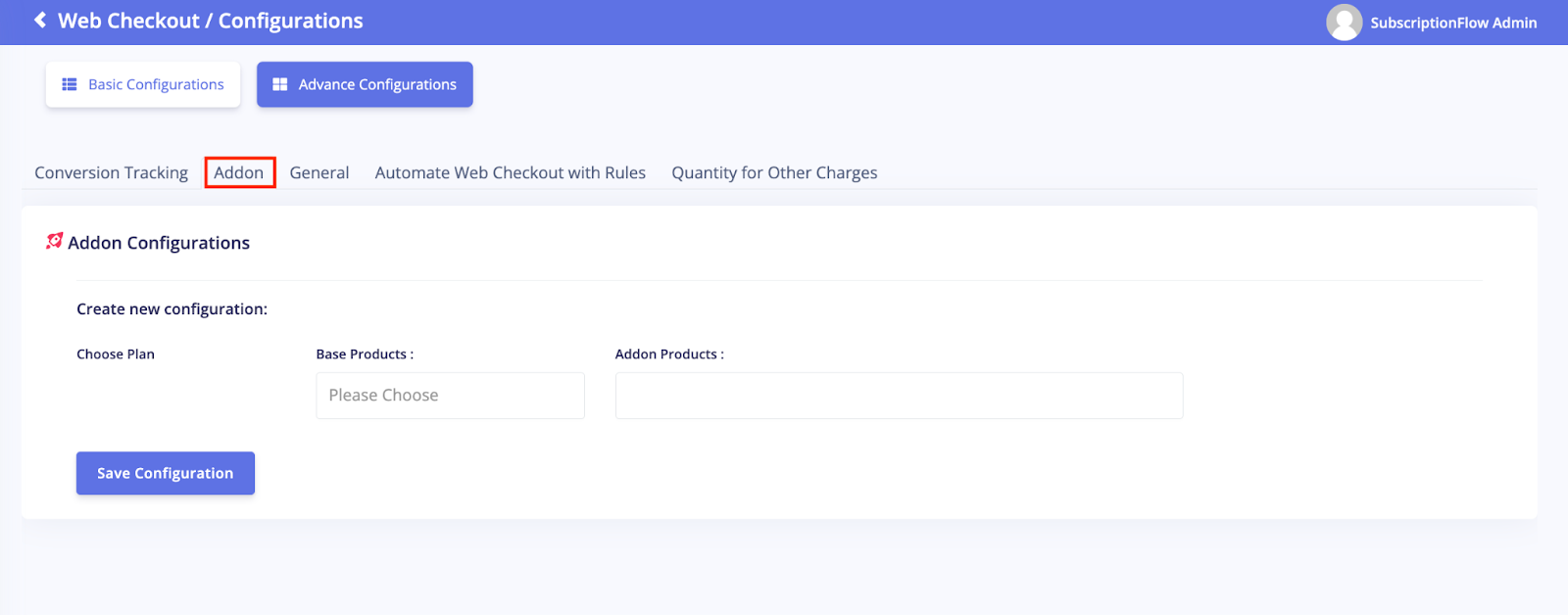 Customise Checkout (Advanced) – SubscriptionFlow