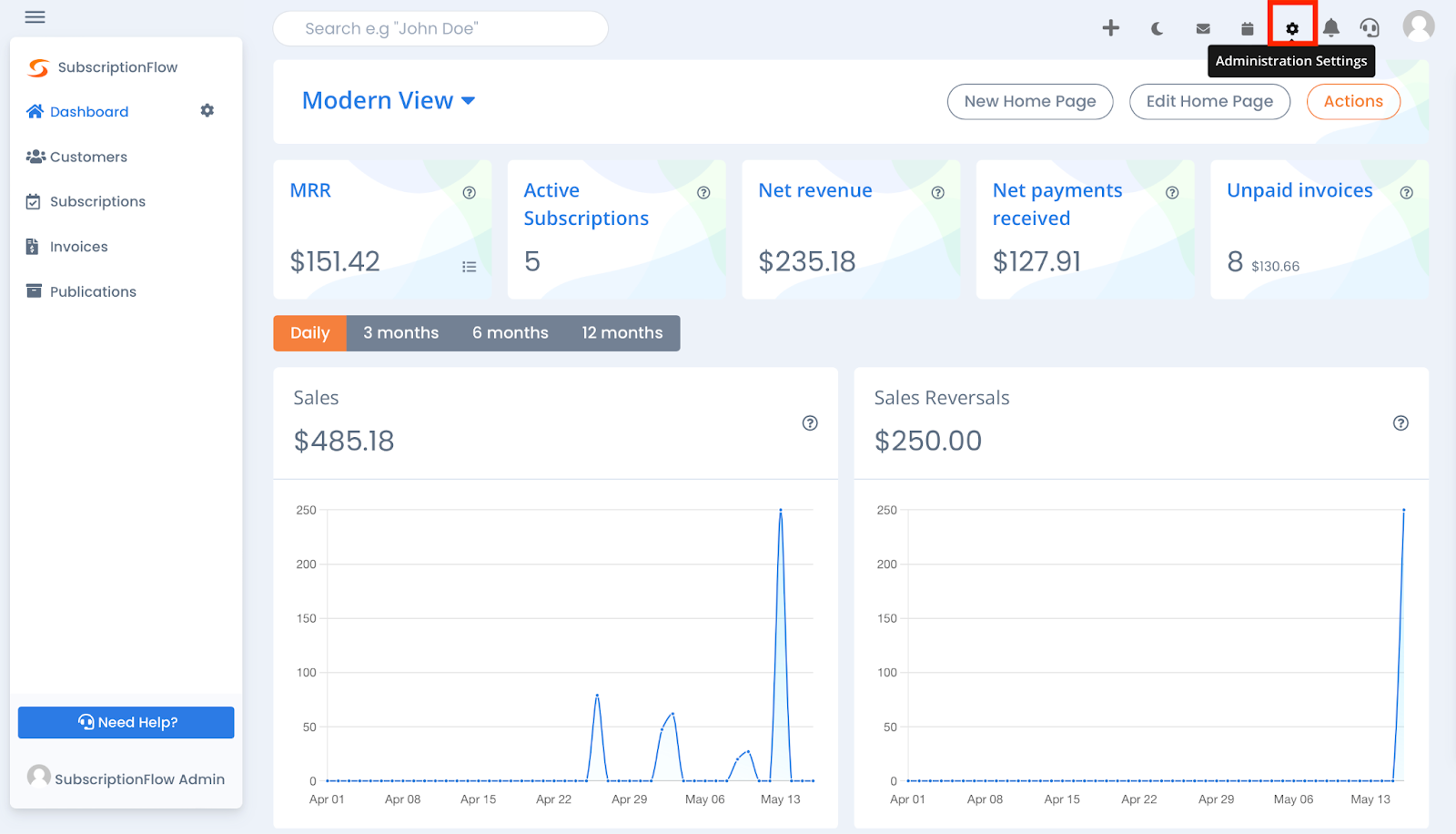 Zendesk Integration Guide – SubscriptionFlow