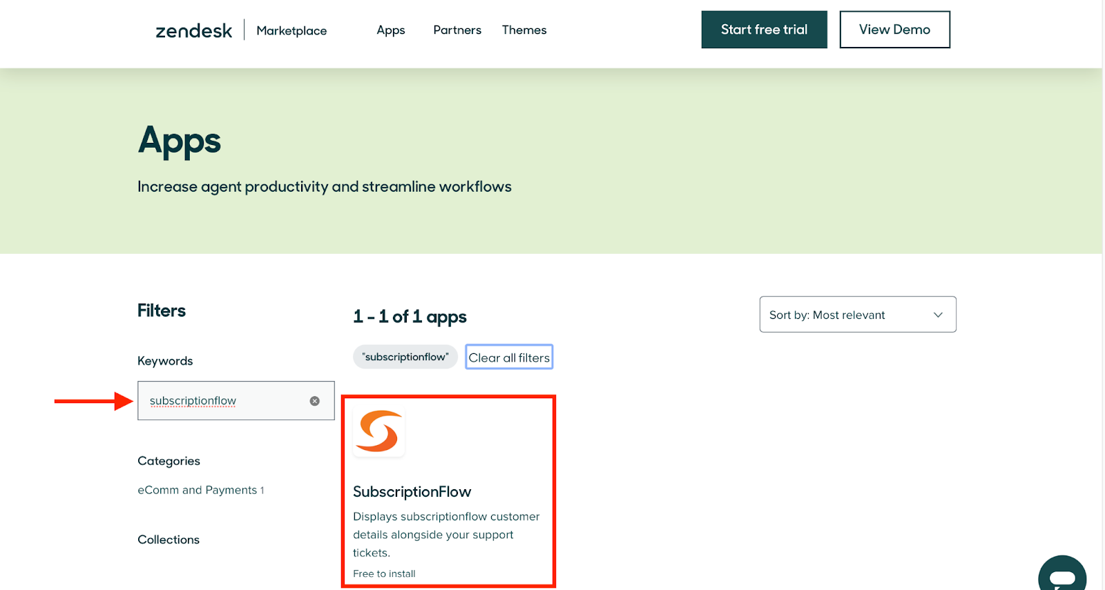 Zendesk Integration Guide – SubscriptionFlow