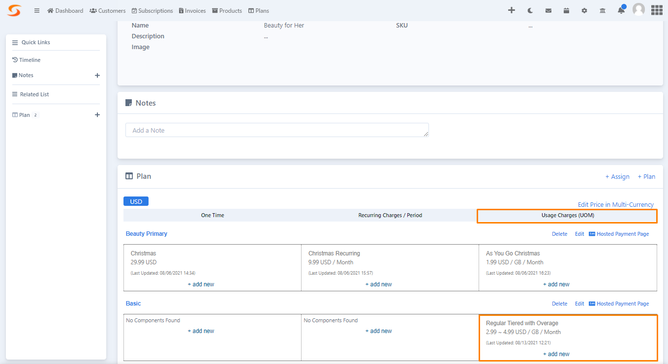 Tiered with Overage Pricing – SubscriptionFlow