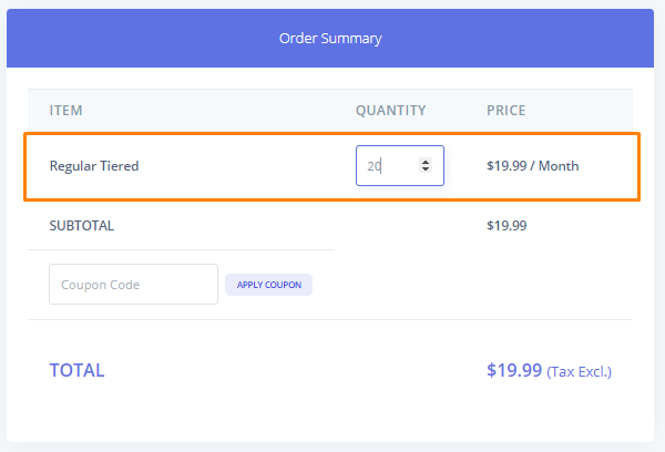 Tiered Pricing – SubscriptionFlow