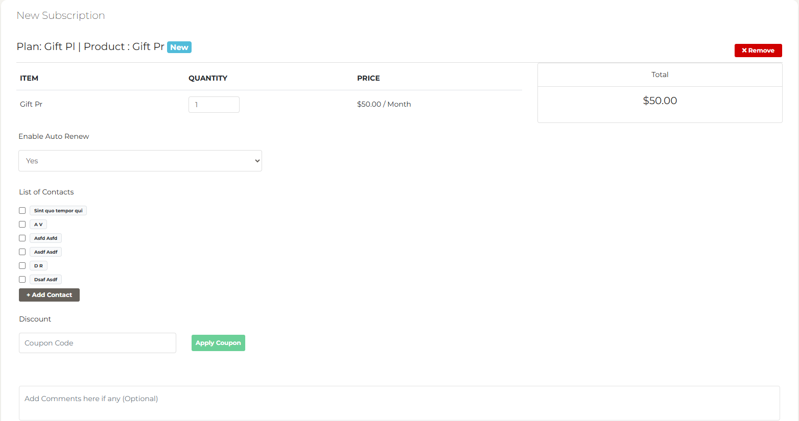 Group Subscriptions – SubscriptionFlow