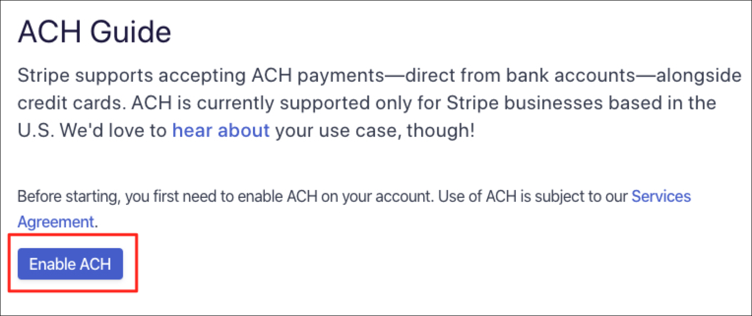 Stripe for Recurring ACH Payments – SubscriptionFlow